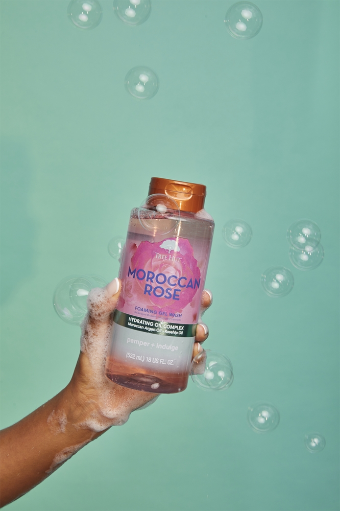 Tree Hut Moroccan Rose Foaming Gel Wash vaahtoava suihkugeeli | notino.fi