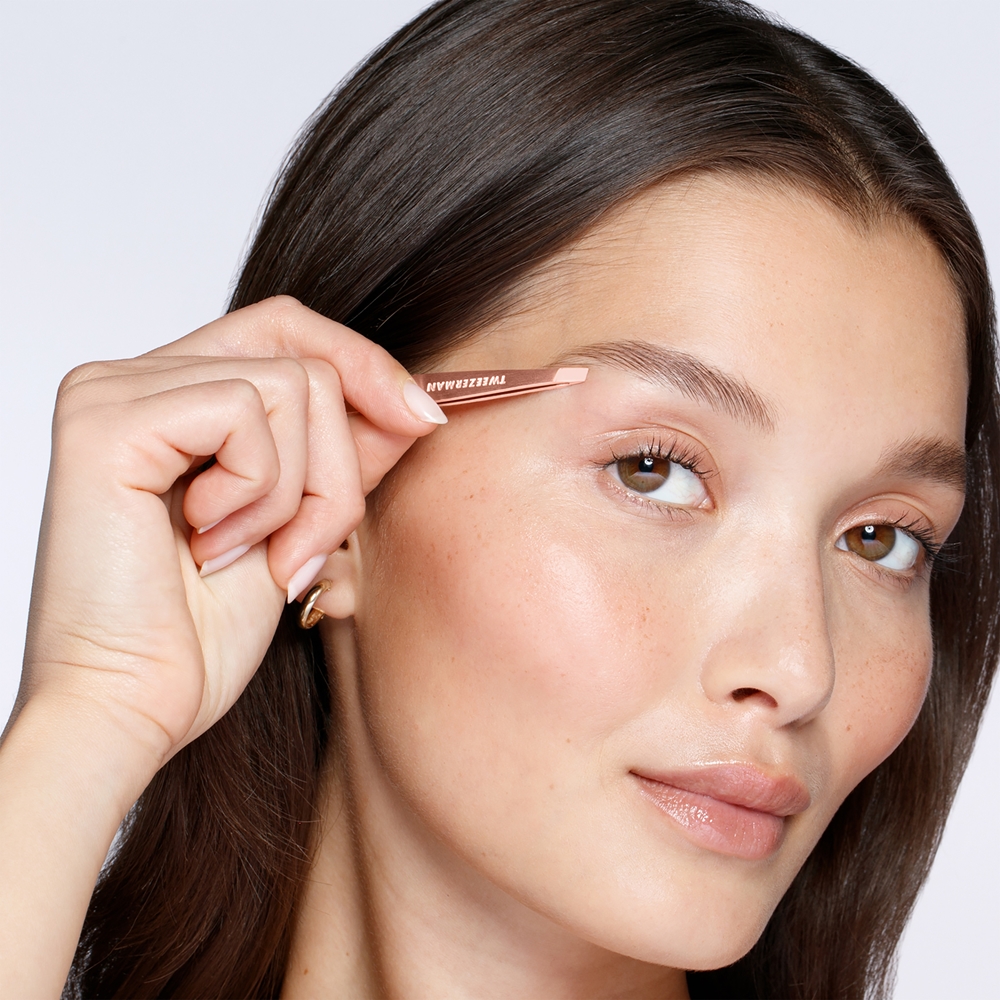 Tweezerman Mini Slant Studio Collection Slanted Tweezers mini | notino.ie