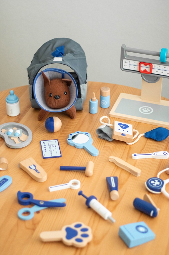 UMU Toys Veterinary set atividades para brincar de madeira | notino.pt