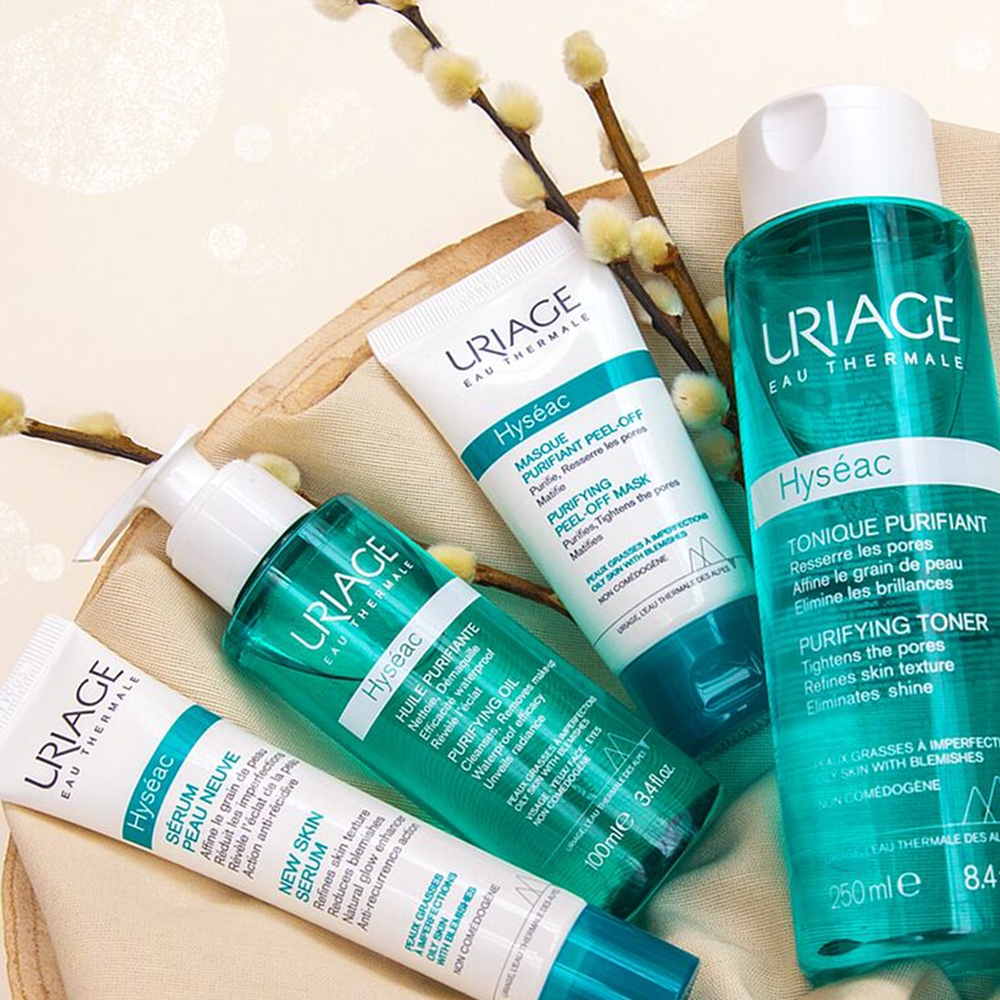 Uriage Hyséac Purifying Oil cleansing oil for oily acne-prone skin ...