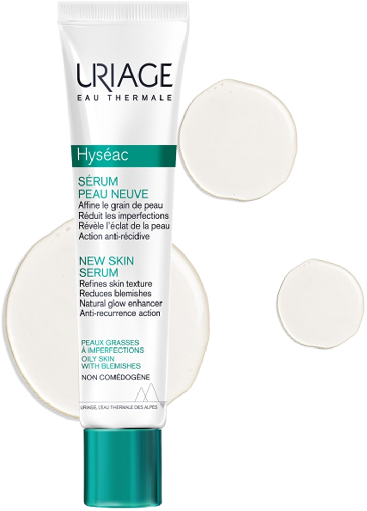 Uriage Hyséac New Skin Serum sérum para pele oleosa propensa a acne ...