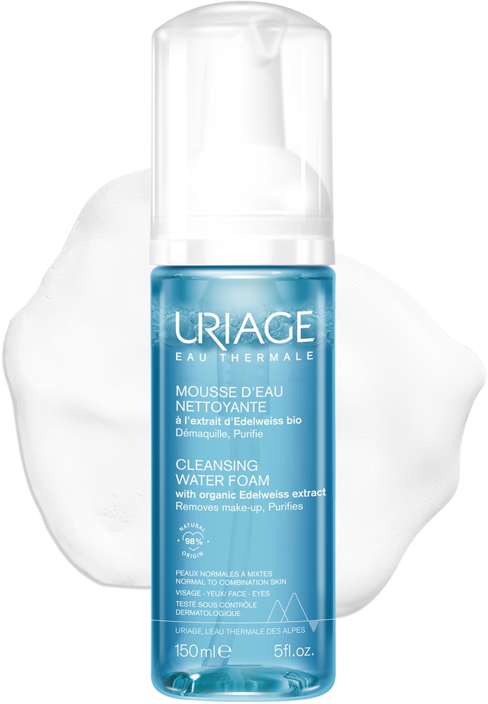Uriage Hygiène Cleansing Water Foam Cleansing Foam for the face | notino.ie