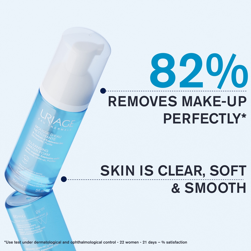 Uriage Hygiène Cleansing Water Foam Puhastav vaht näole | notino.ee