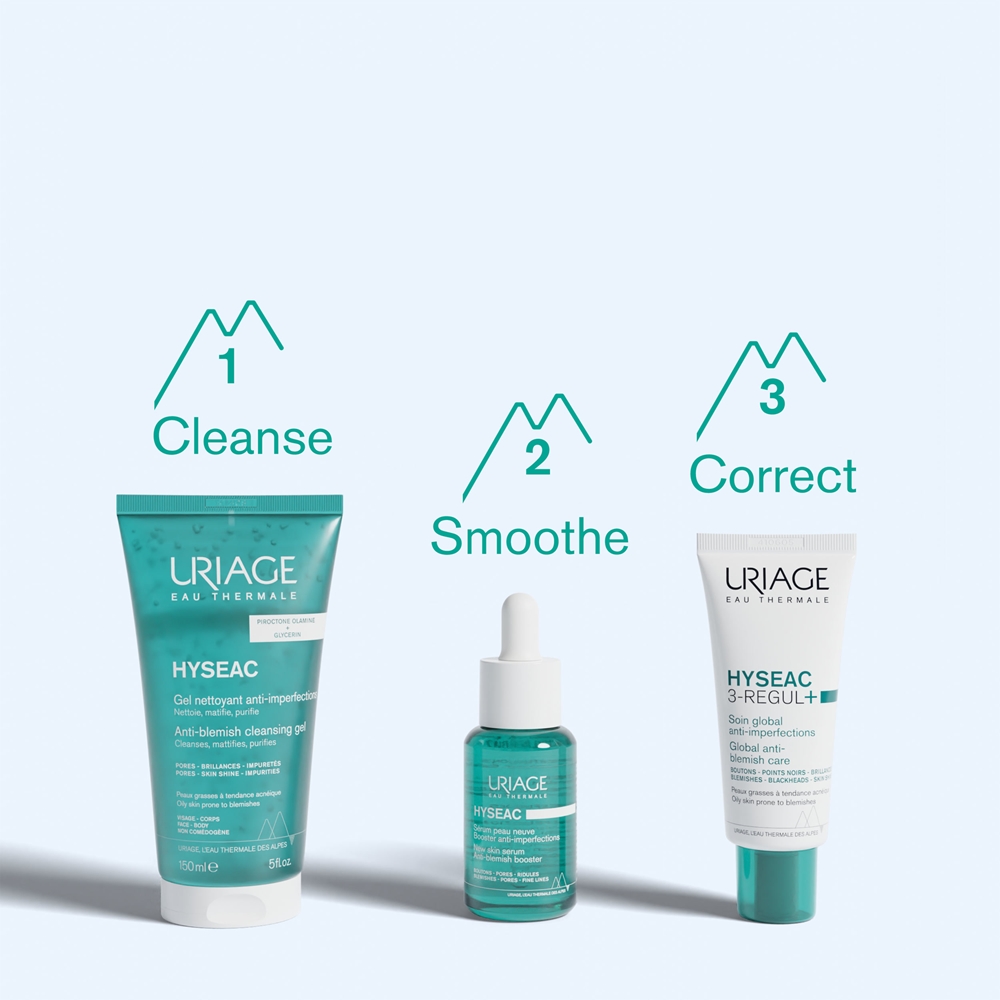 Uriage Hyseac 3-Regul+ Global Anti-Blemish Care матов крем за кожа с ...