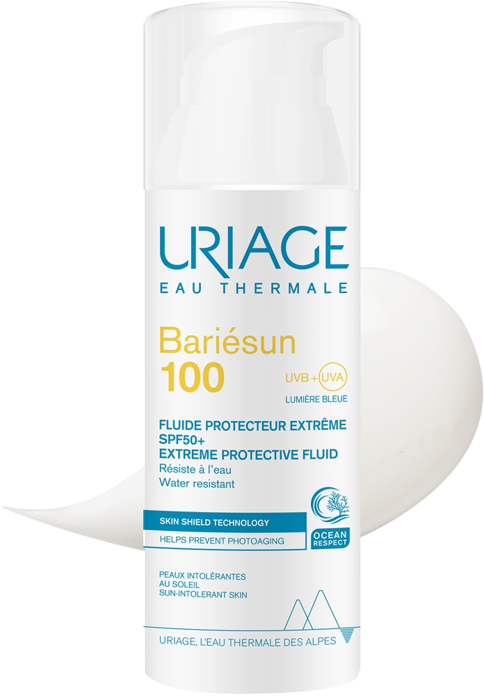 Uriage Bariésun 100 Extreme Protective Fluid SPF 50+ Protective Fluid ...