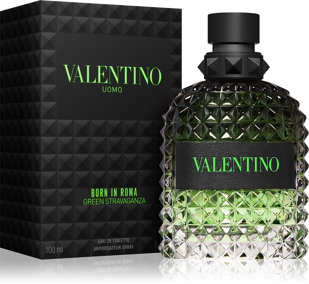 Valentino Born In Roma Green Stravaganza Uomo eau de toilette for men ...