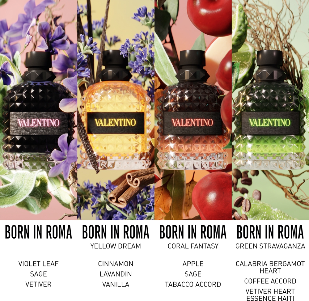 Valentino Born in Roma Green Stravaganza Uomo Eau de Toilette para ...