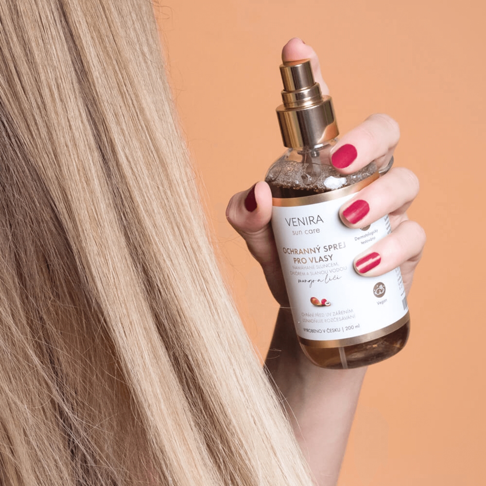 Venira Protective Hair Spray Schützender Spray für von der Sonne ...