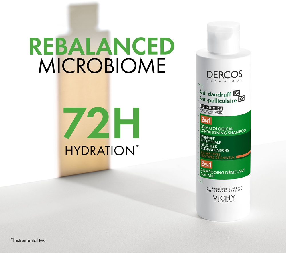 Vichy Dercos Anti-Dandruff Shampoo und Conditioner 2 in 1 gegen Schuppen