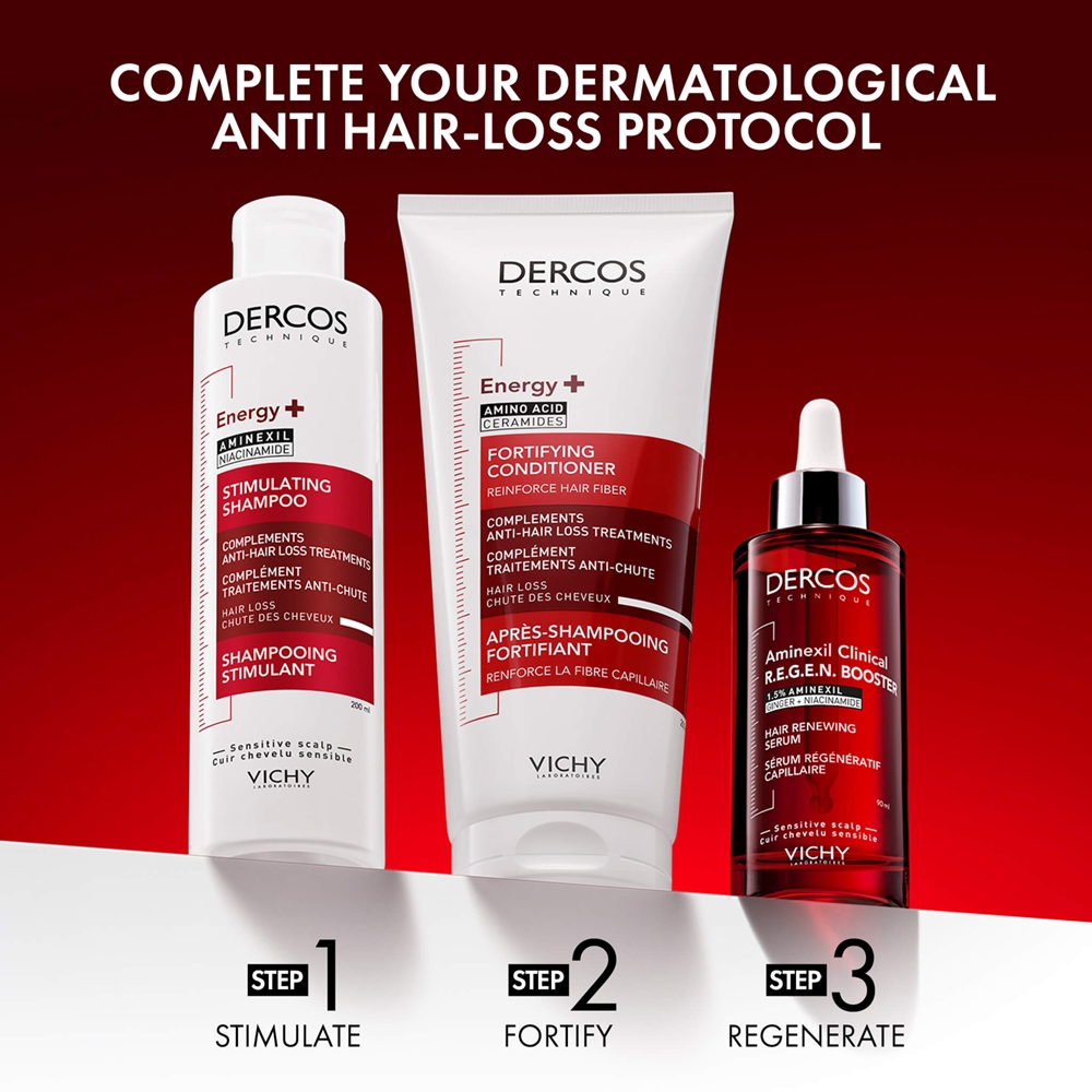 Vichy Dercos Aminexil Clinical R.E.G.E.N. Booster strengthening and ...