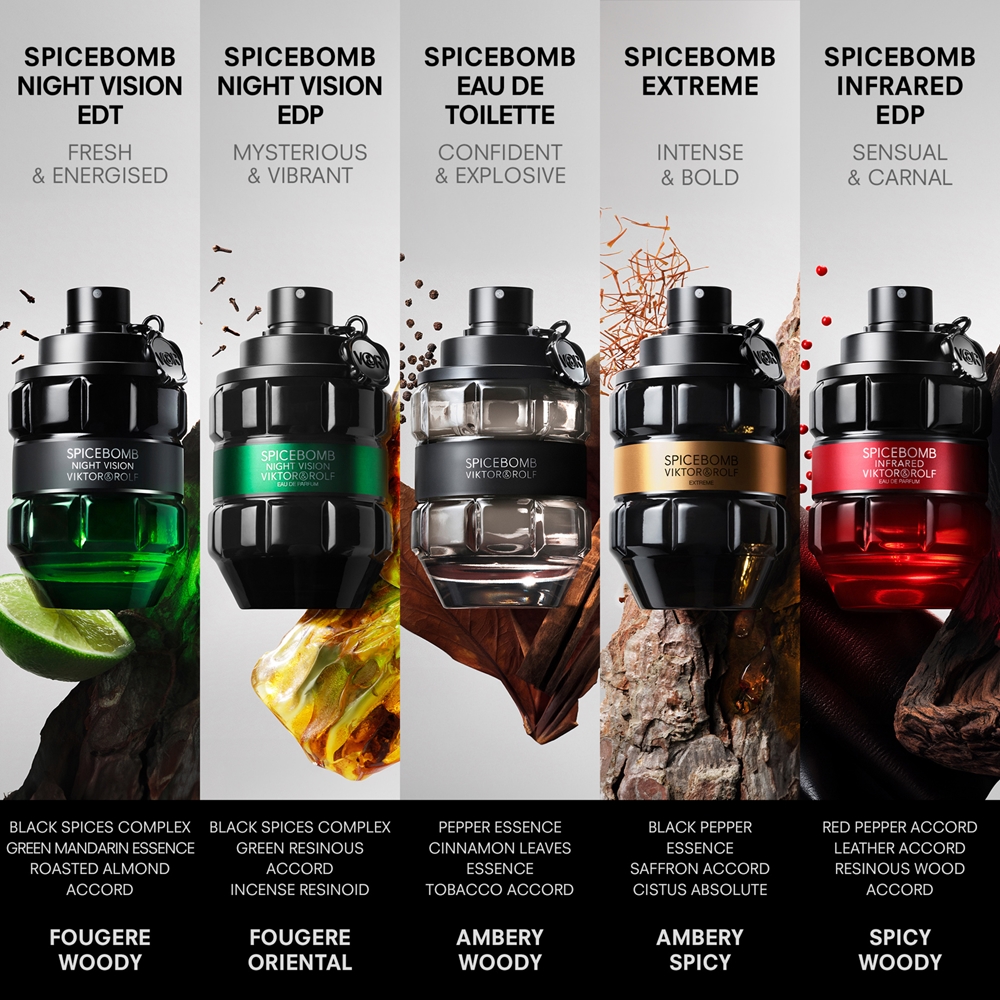 Viktor & Rolf Spicebomb Night Vision eau de parfum for men | notino.co.uk