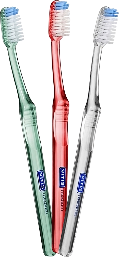 Vitis Medium toothbrush + mini toothpaste | notino.co.uk