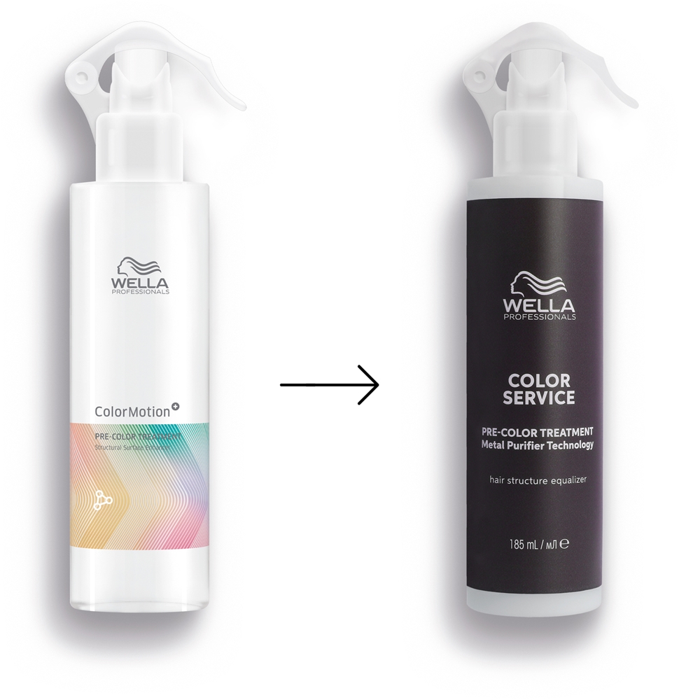 Wella Professionals Invigo Color Service spülfreie Haarpflege Vor dem ...