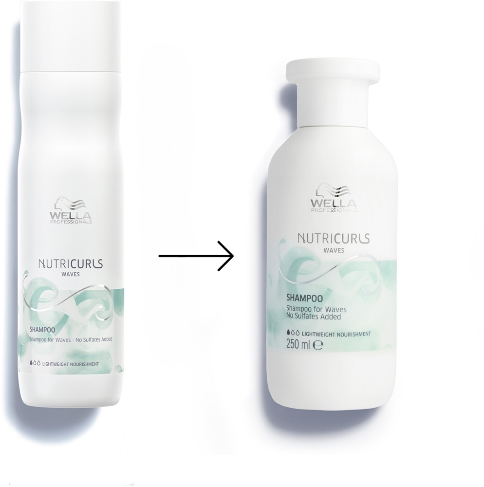 Wella Professionals Nutricurls Waves shampoing léger hydratant pour ...