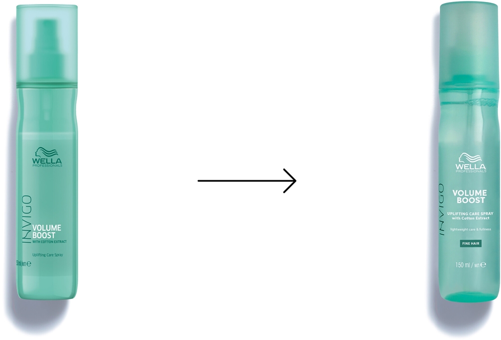 Wella Professionals Invigo Volume Boost Volymspray för fint hår | notino.se