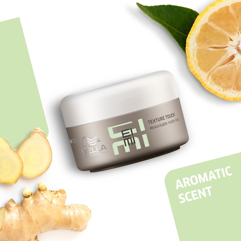 Wella Professionals Eimi Texture Touch Hair Styling Clay with matt ...