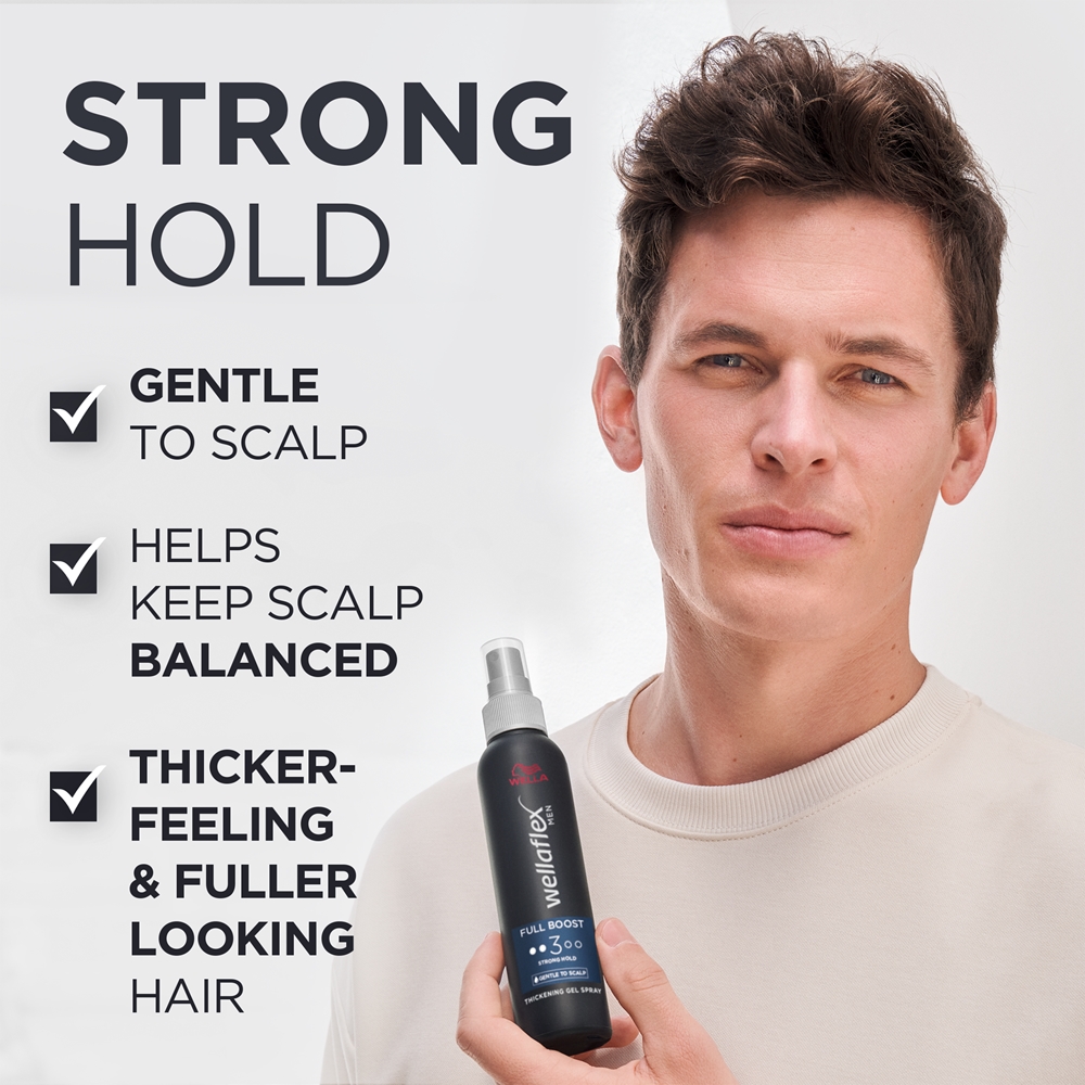 Wella Wellaflex Men spray fortifiant pour cheveux | notino.fr