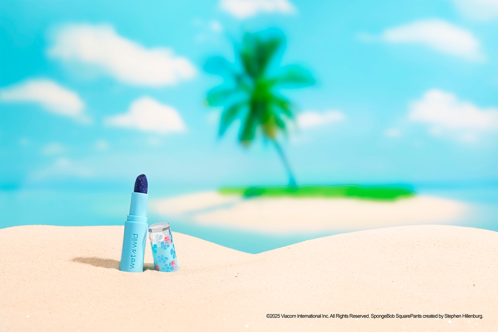 Wet n Wild SpongeBob SquarePants Coral Blue No. 2 Color-changing Lip ...