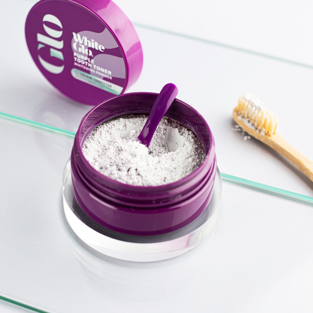 White Glo Purple Tooth Toner Powder Whitening Tooth Powder | notino.ie