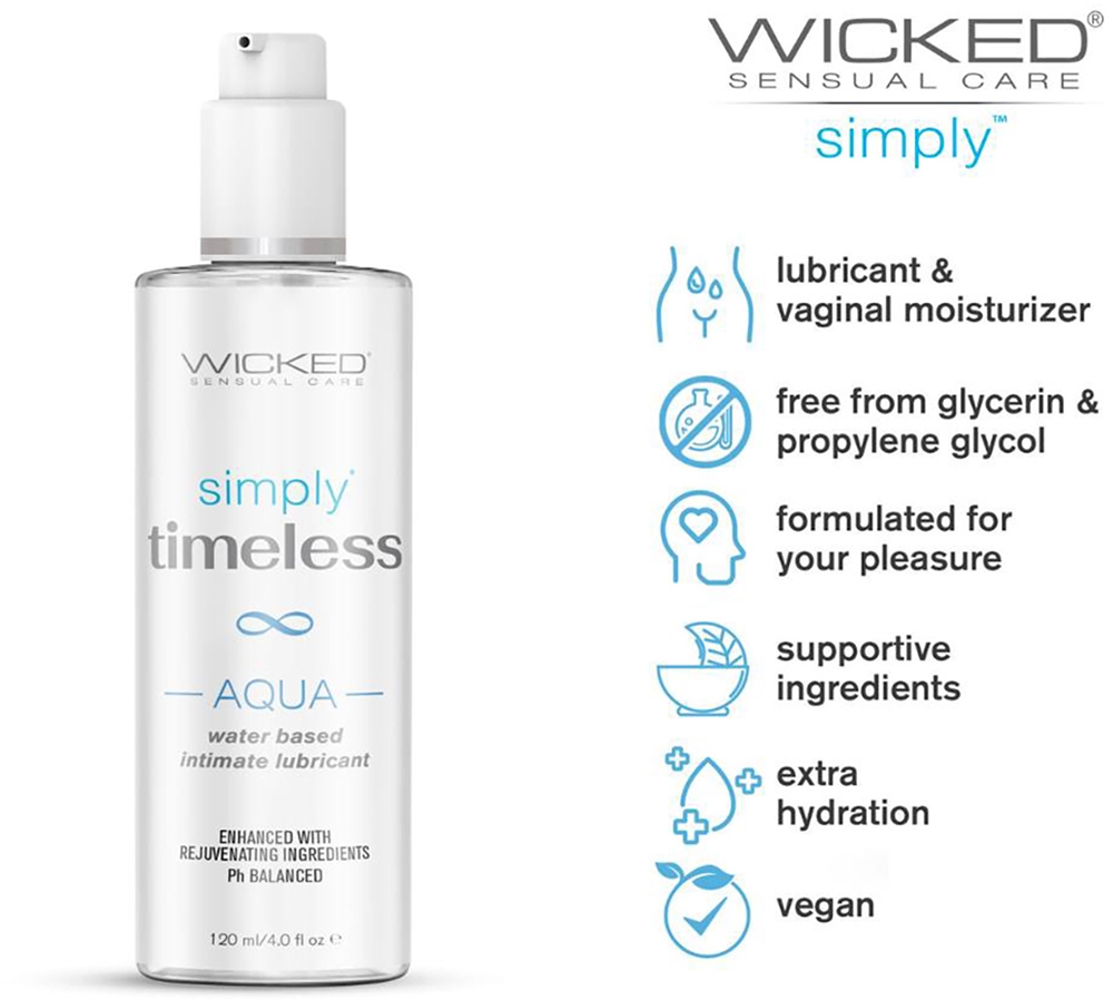Wicked Simply Timeless Aqua Gleitgel | NOTINO