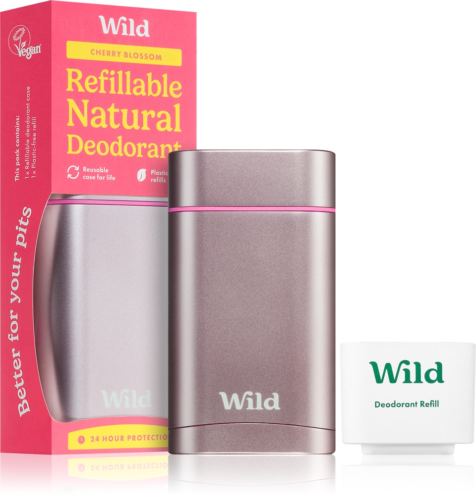 Wild Cherry Blossom Pink Case Deodorant Stick with bag | notino.ie