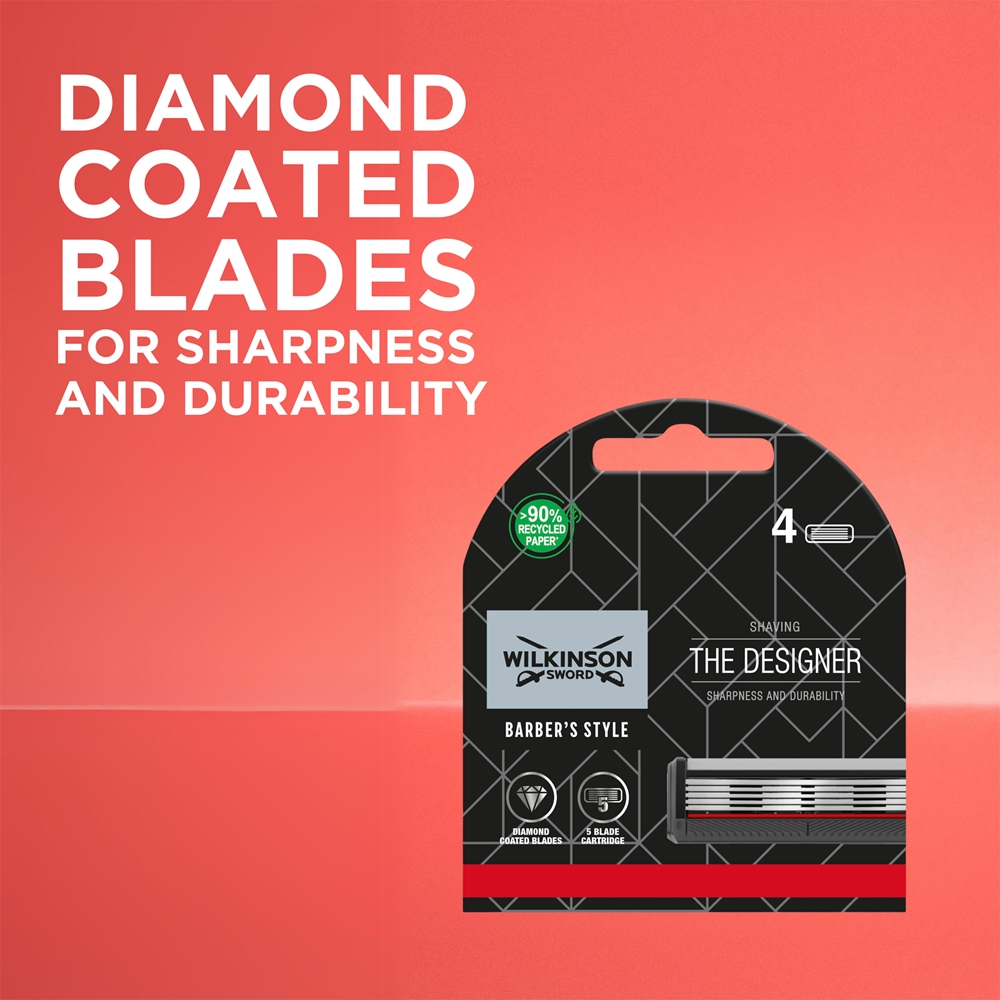 Wilkinson Sword Barbers Style The Architect Replacement Blades | notino.ie