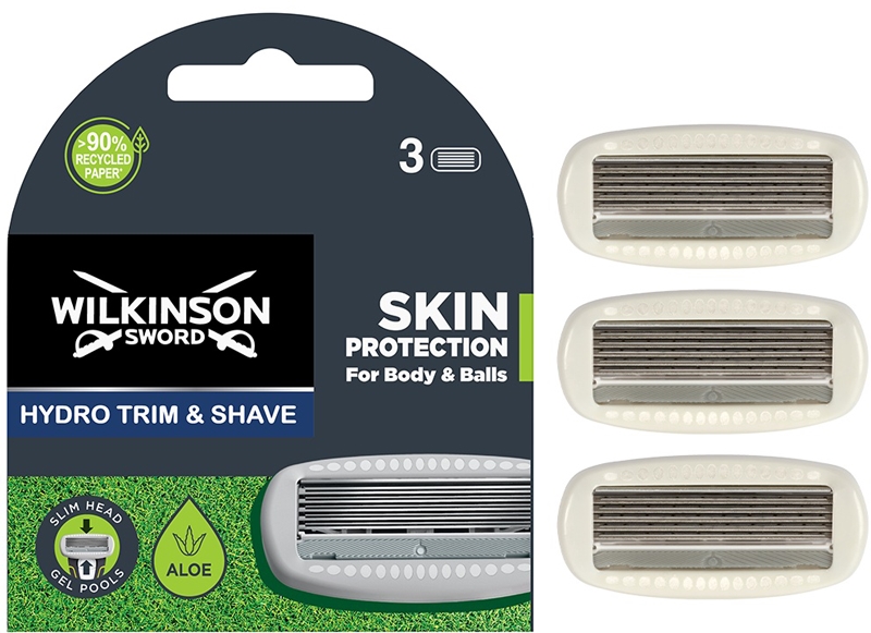 Wilkinson Sword Hydro Trim and Shave Skin Protection For Body and Balls ...