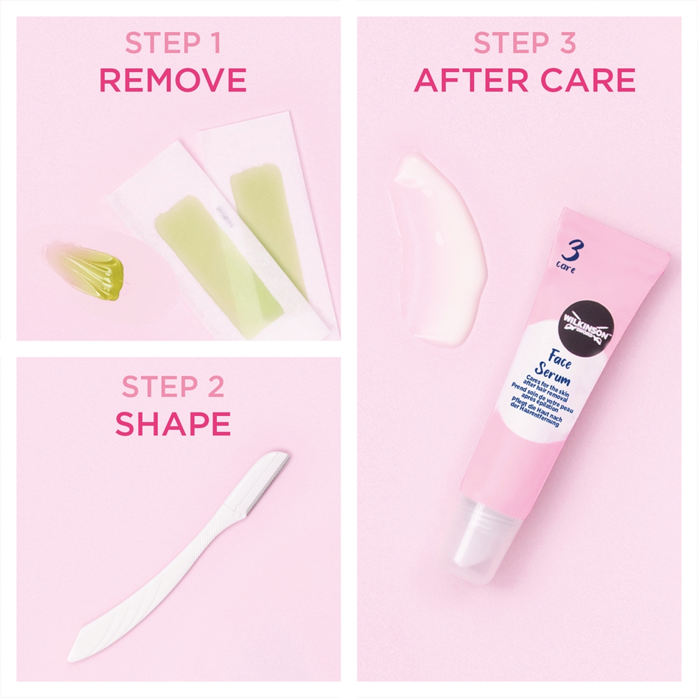 Wilkinson Sword Oh my Face! Intuitive Face Glow Set hair-removal kit ...
