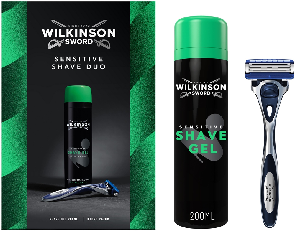 Wilkinson Sword Sensitive Shave Duo Presentförpackning för rakning ...