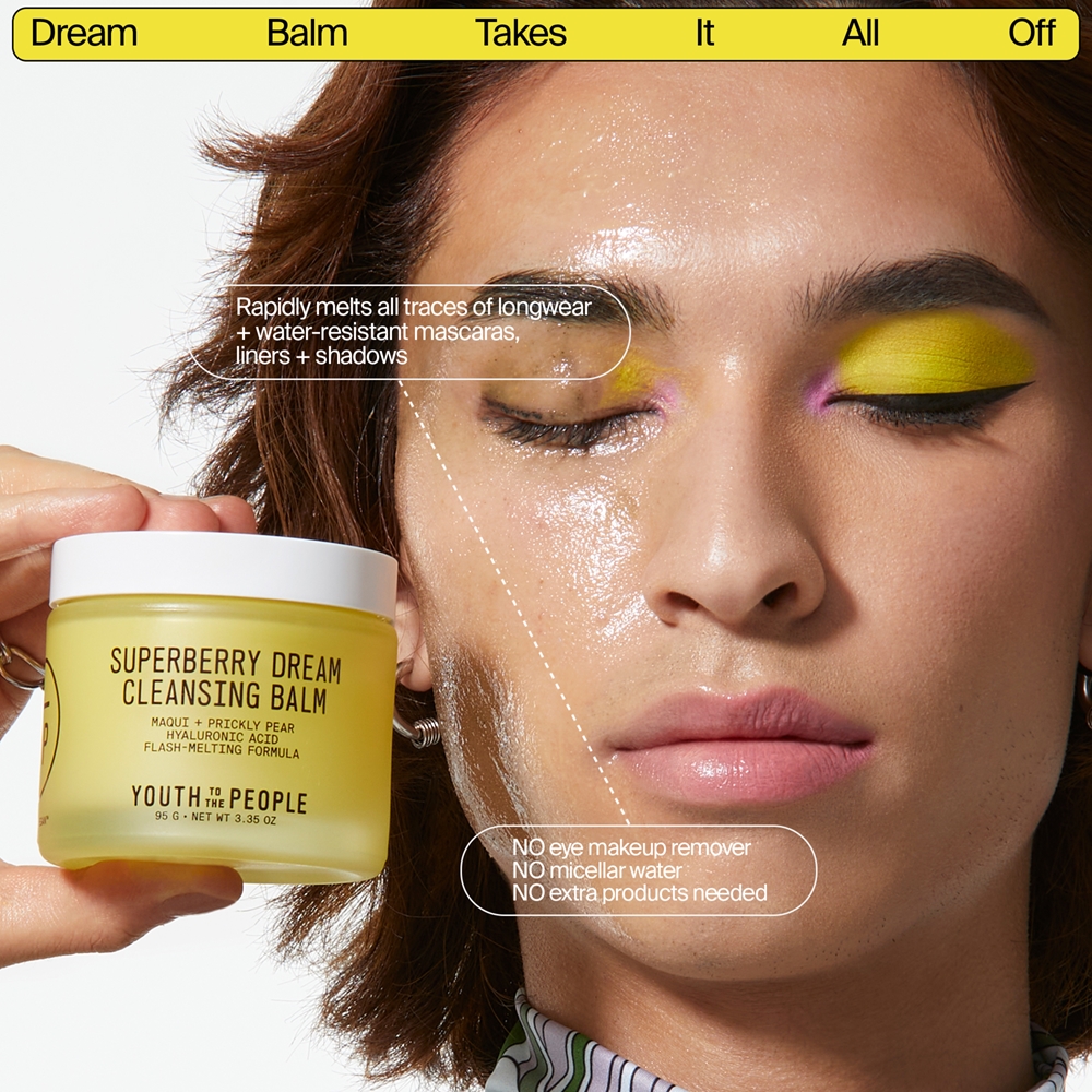 Youth To The People Superberry Dream Cleansing Balm cleansing balm for ...