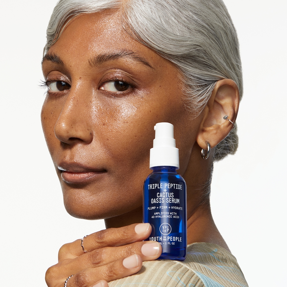Youth To The People Oasis Triple Peptide + Cactus Serum pleťové sérum ...