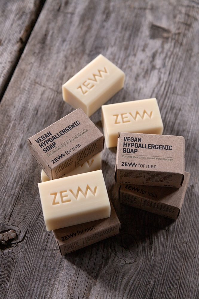Zew For Men Vegan Hypoallergenic Soap tuhé mýdlo na obličej a tělo ...