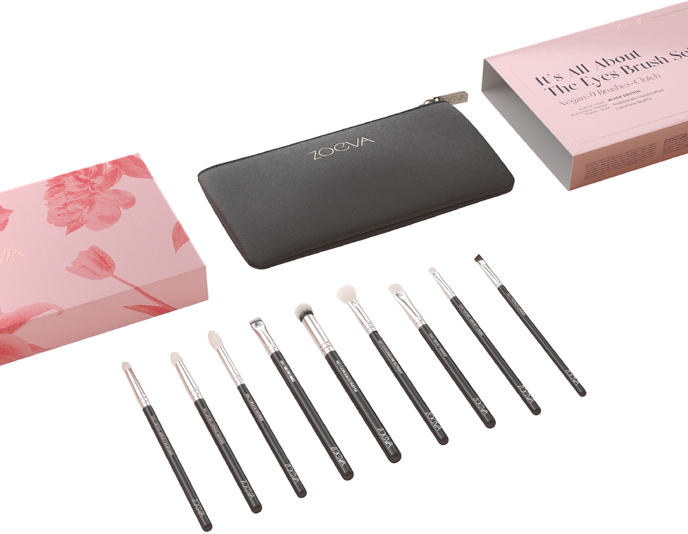 ZOEVA It's All About The Eyes Brush Set brush set with a pouch | notino ...