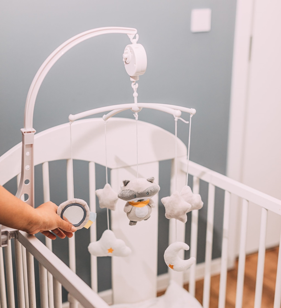 Zopa Music Mobile Raccoon móbil para berço com melodia | notino.pt