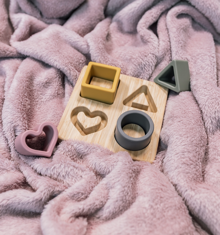 Zopa Silicone Bamboo Puzzle activity puzzle toy | notino.ie