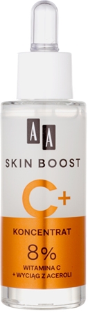 AA Cosmetics Skin Boost C+ concentrado de clareamento com vitamina C ...