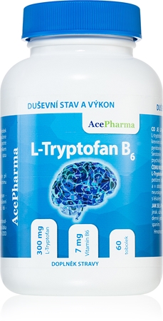 AcePharma L-tryptofan + B6 tobolky pro psychickou pohodu | notino.cz