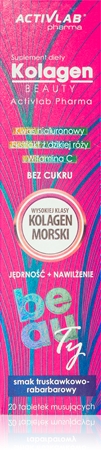 Activlab Pharma Collagen Beauty tabletki musujące na piękne włosy, skórę i paznokcie