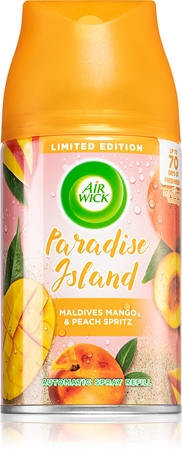 Air Wick Paradise Island Maldives Mango & Peach Spritz luftfrisker Genopfyldning | Dufte til ...