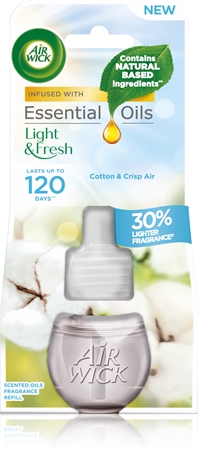 Air Wick Light & Fresh Cotton & Crisp Air aroma-diffuser navulling ...