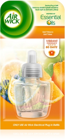 Air Wick Essential Oils Anti Tobacco diffusore elettrico per ambienti 19 ml ricarica | notino.it