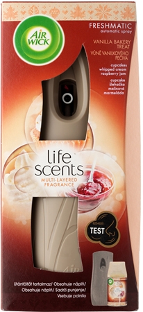 Air Wick Life Scents Vanilla Bakery Treat Automatic Air Freshener 250 ...