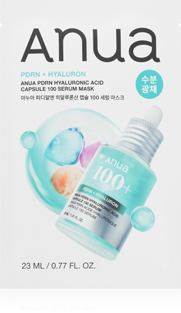 Anua PDRN Hyaluronic Acid Capsule 100 Serum Mask moisturising face ...