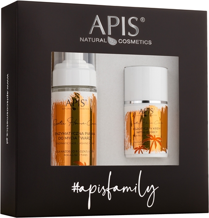 Apis Natural Cosmetics Exotic Home Care Gift Set (for radiance and ...