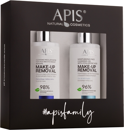 Apis Natural Cosmetics Make-Up Removal gift set (for perfect skin ...
