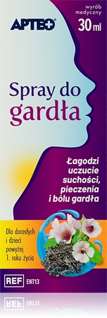 Apteo Spray do gardła | notino.pl