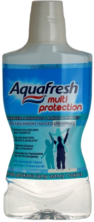 Aquafresh Multi Protection Mouthwash without Alcohol | notino.co.uk