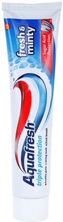 Aquafresh Triple Protection Fresh & Minty паста за зъби | notino.bg