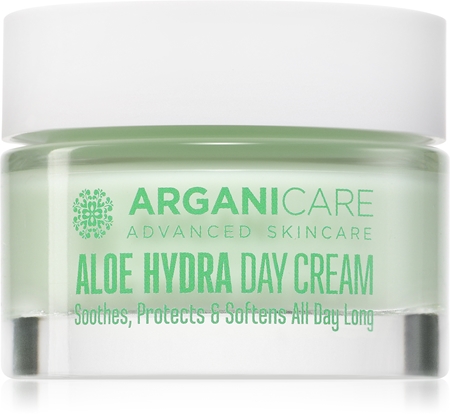 Arganicare Aloe Hydra Day Cream crema calmante con efecto regenerador ...