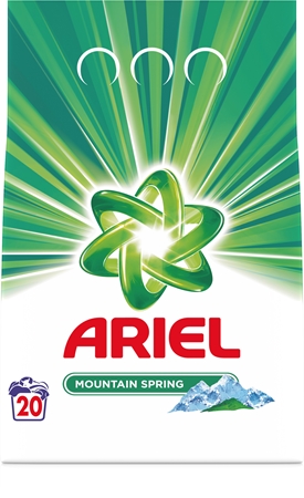 Ariel Mountain Spring tvättmedel i pulverform | notino.se